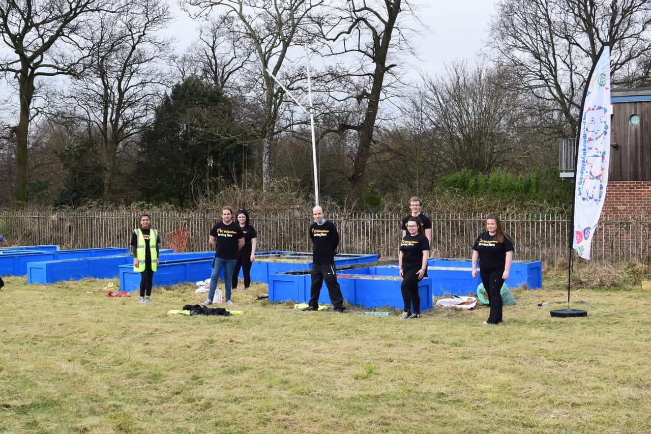 HYPE Merseyside join forces with Upton McDonald’s to tidy up