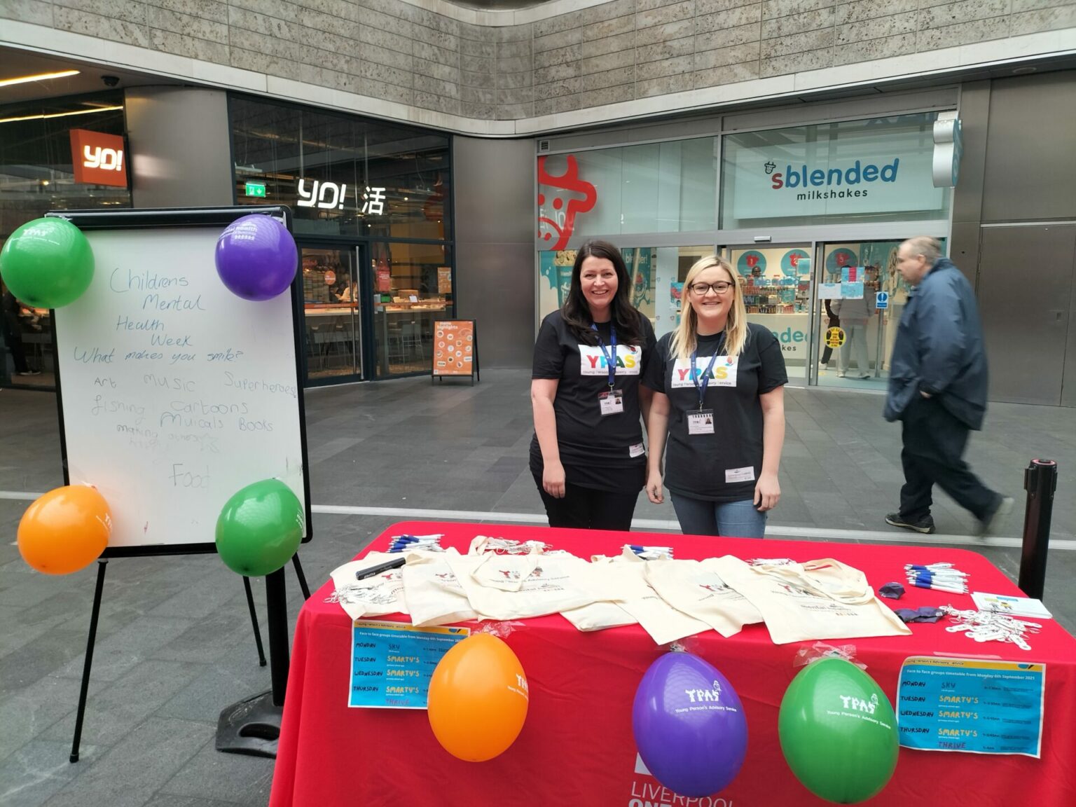 Liverpool ONE champions Children’s Mental Health Week