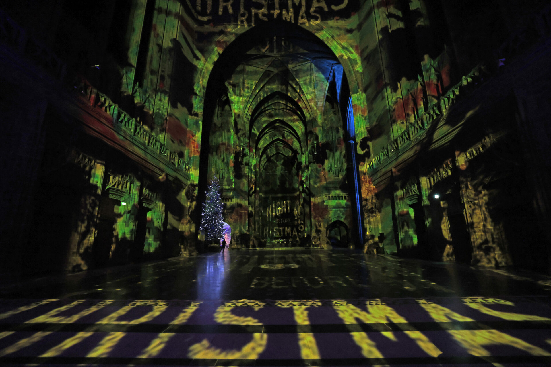 Liverpool Cathedral sees return of the Christmas Light Show - Explore ...