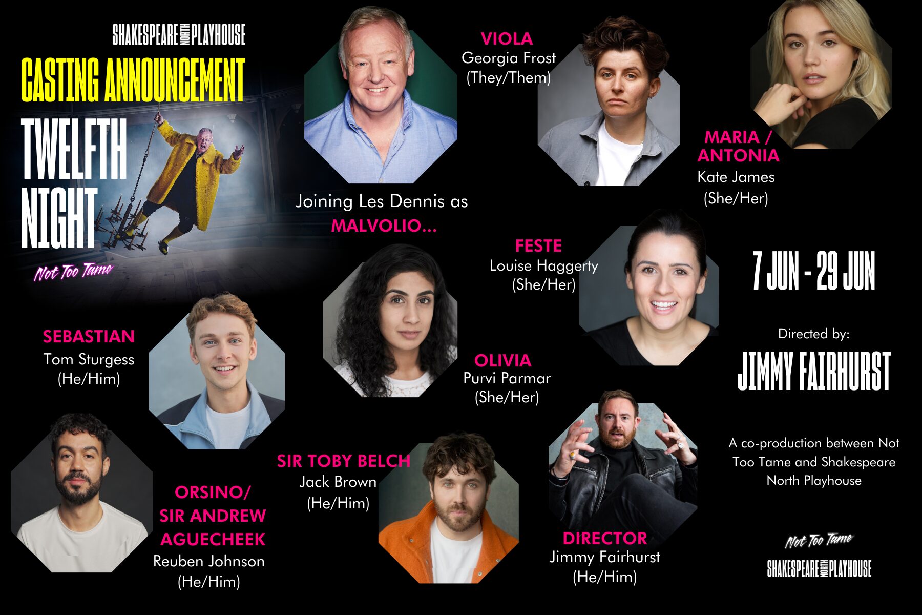 Les Dennis to star in as Malvolio in Twelfth Night - Explore Liverpool